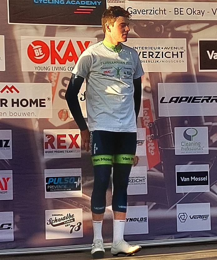 Ben Squire na tweede plaats in Deerlijk clubkampioen bij EFC-L&R-Van ...