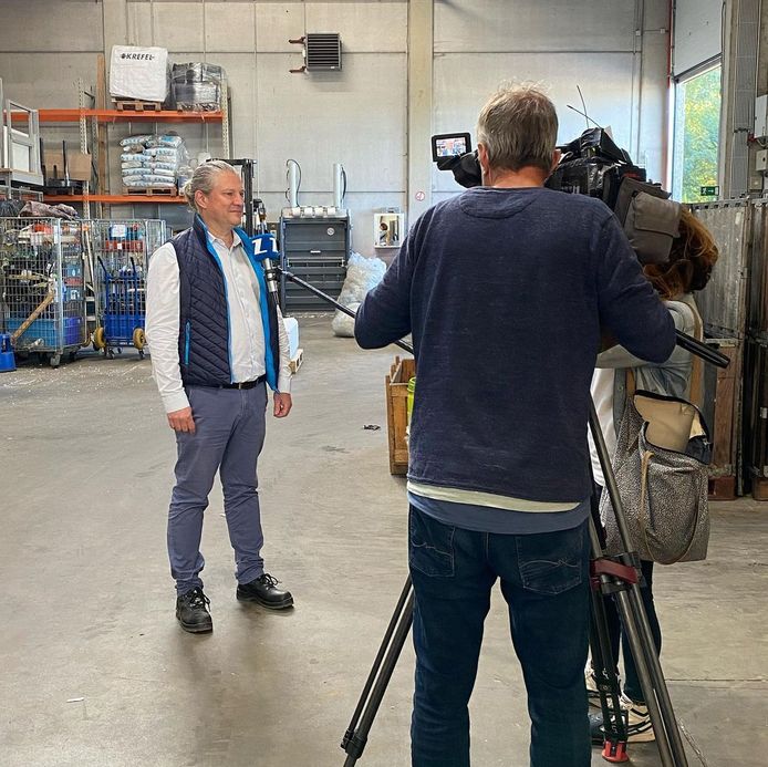 Krëfel wil 600 ton elektromateriaal inzamelen. Vanuit Humbeek start het ...