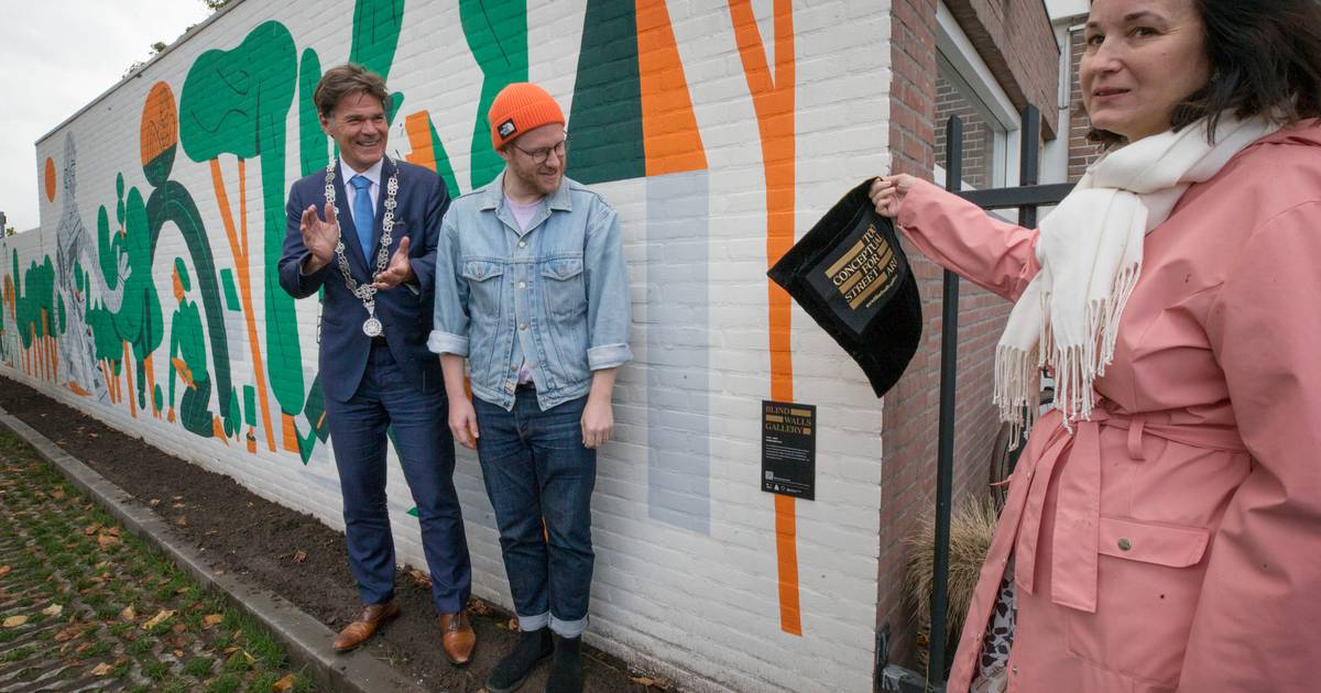 Muurschildering in Breda slaat brug tussen Nederland en Tsjechië ...