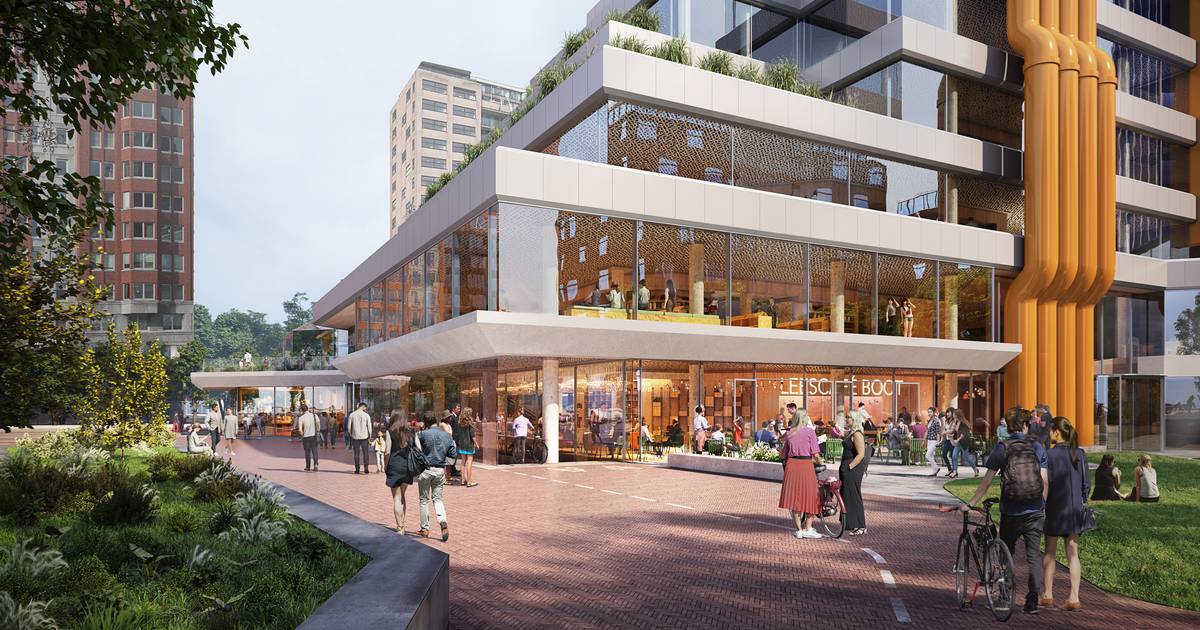 Tien miljoen euro duurder, maar verder loopt verbouwing van de bibliotheek op rolletjes ...