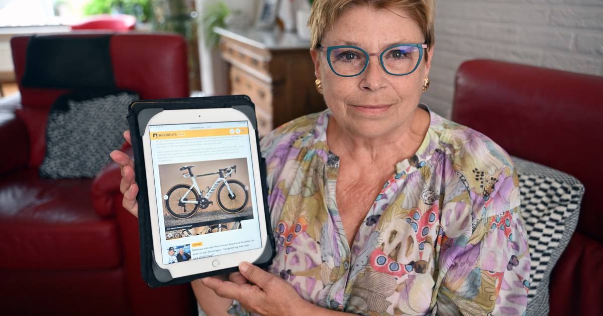 Frieda (72) uit Kessel-Lo won ‘Poulidor’-fiets van Mathieu van der Poel: “Ik had niet meteen ...