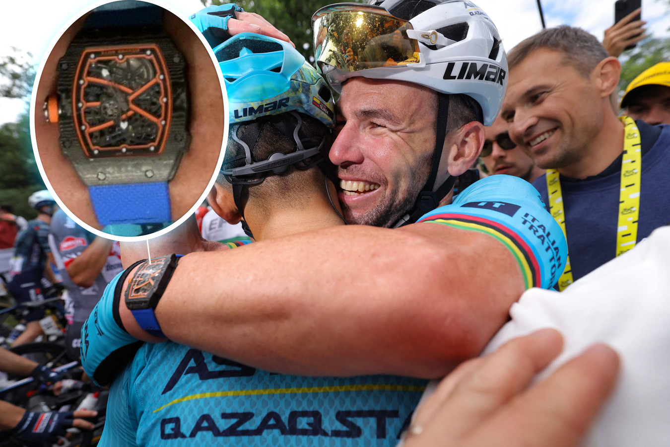 Tadej Pogacar droeg tijdens recordklim peperduur horloge van 340.000 ...