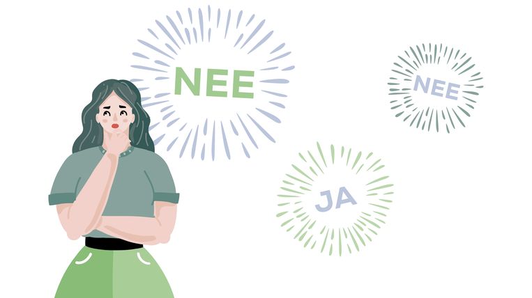 Nee is ook een antwoord | Libelle