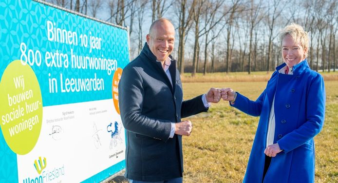 WoonFriesland bouwt komende tien jaar 800 huurhuizen in Leeuwarden ...