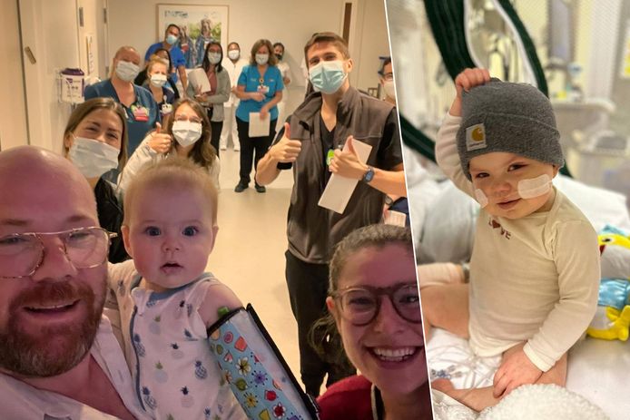 Indya (2) heeft leukemie, haar laatste kans op overleven is ...