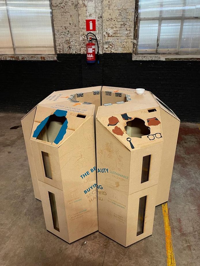 Pop-up textielcontainer te gast in Hal 5 | Leuven | hln.be