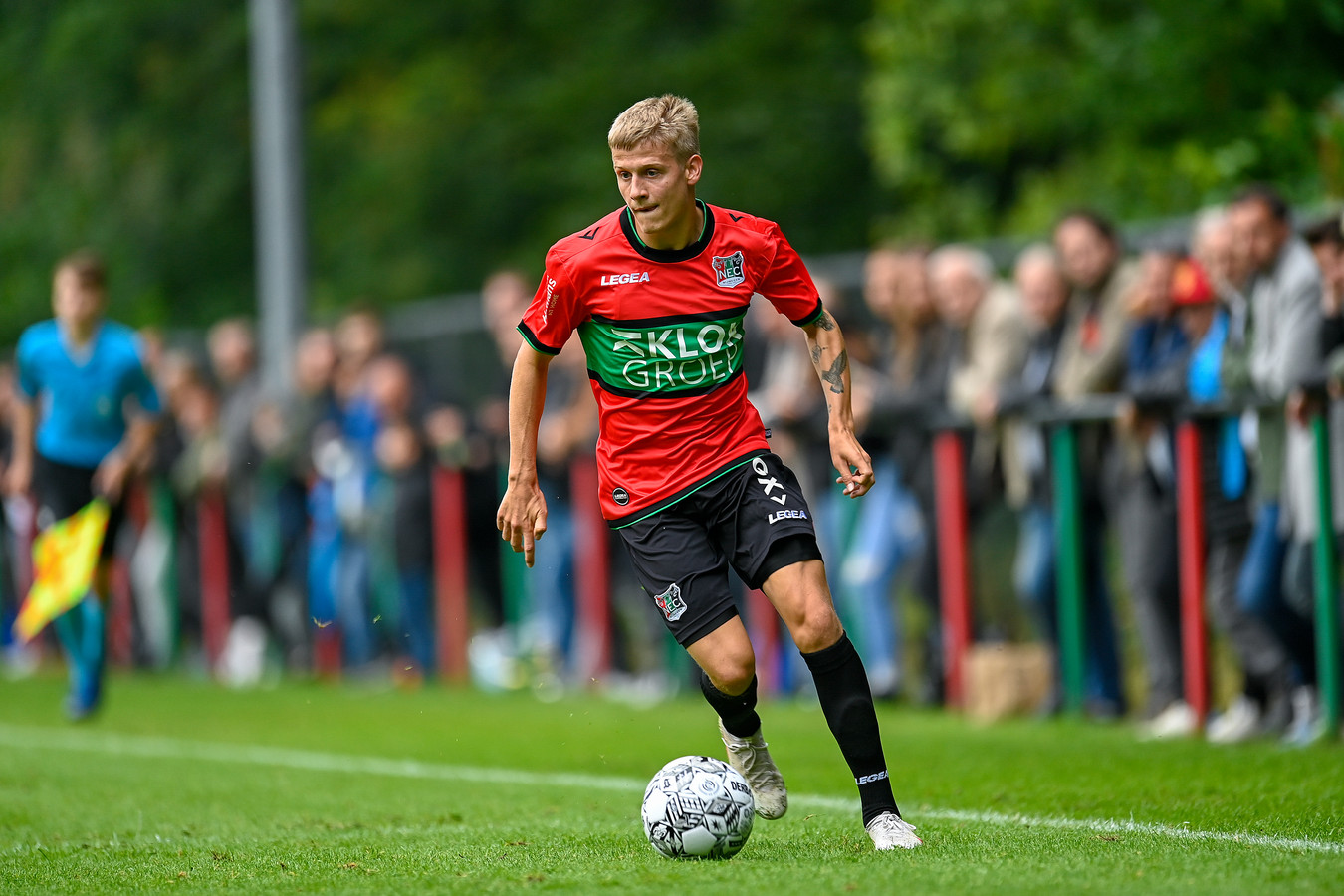 Magnus Mattsson, de zomeraankoop van NEC, wil een attractie in de ...