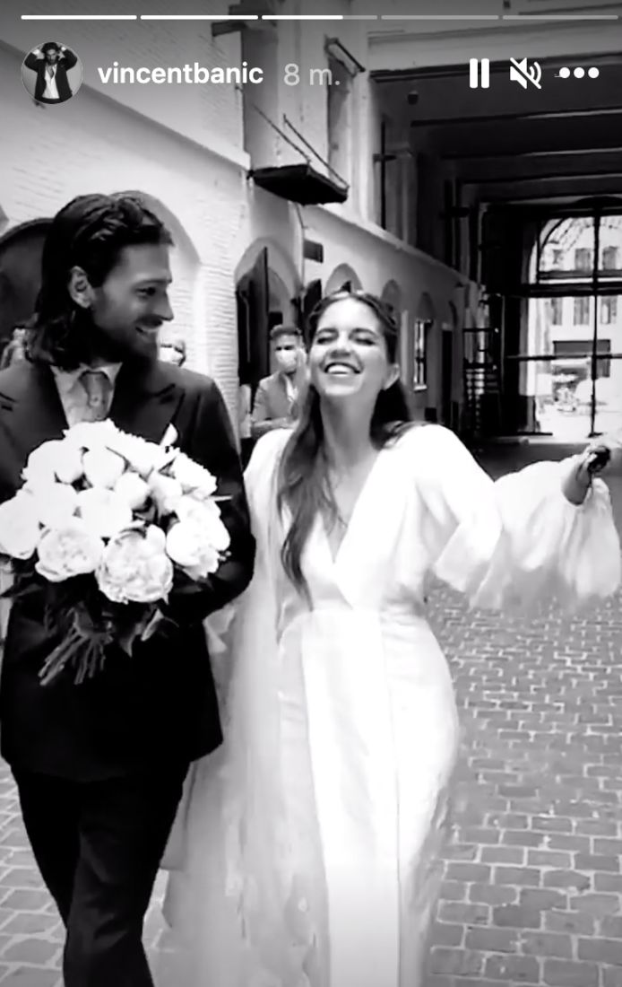 Bab Buelens en Vincent Banic in alle stilte getrouwd | Showbizz | hln.be