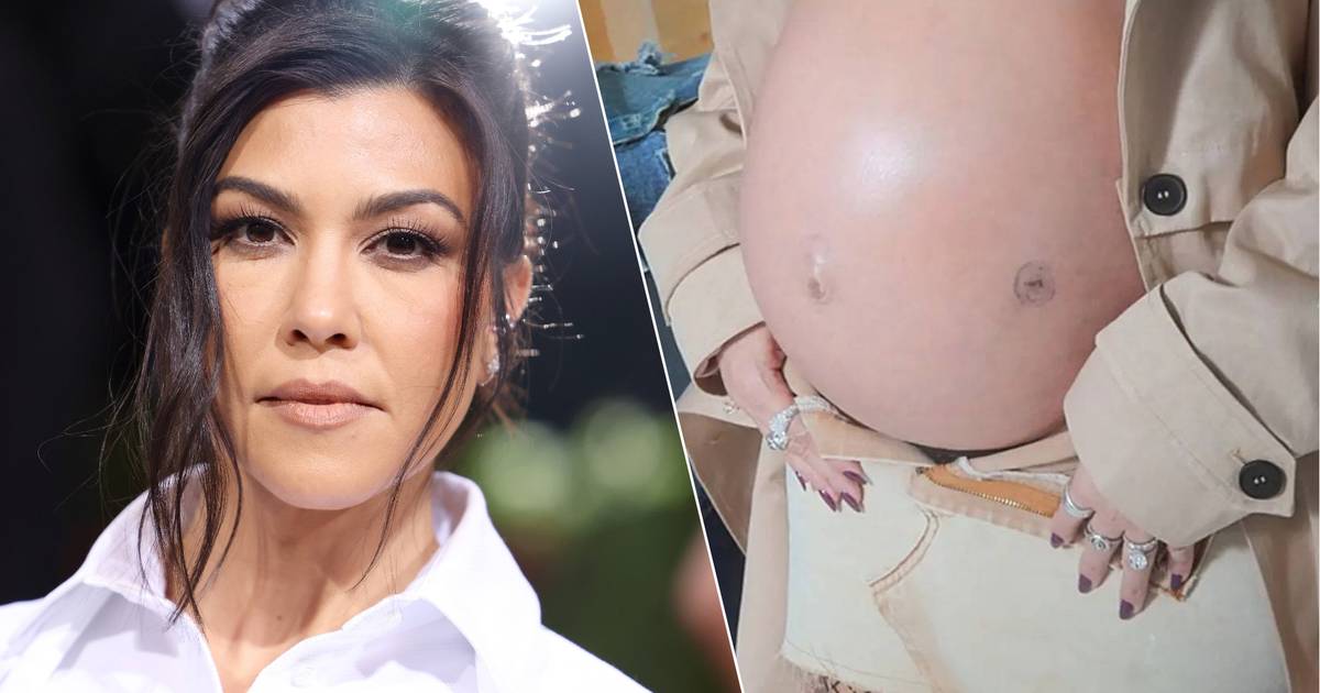 Kourtney Kardashian Laat Voor Het Eerst Litteken Van Spoedoperatie