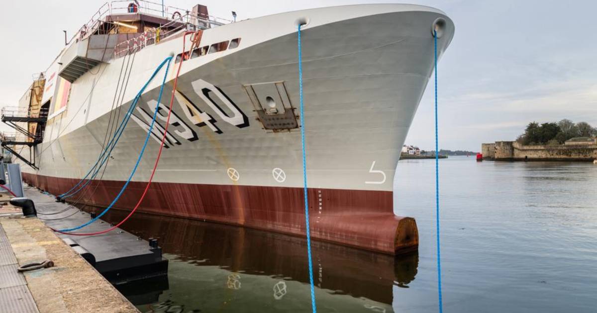Nieuw marineschip M940 Oostende officieel te water gelaten | Oostende ...