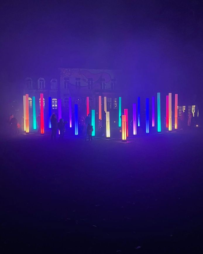 25.000 bezoekers voor de lichtspektakelwandeling ‘Ware Gloed’ | Waregem ...