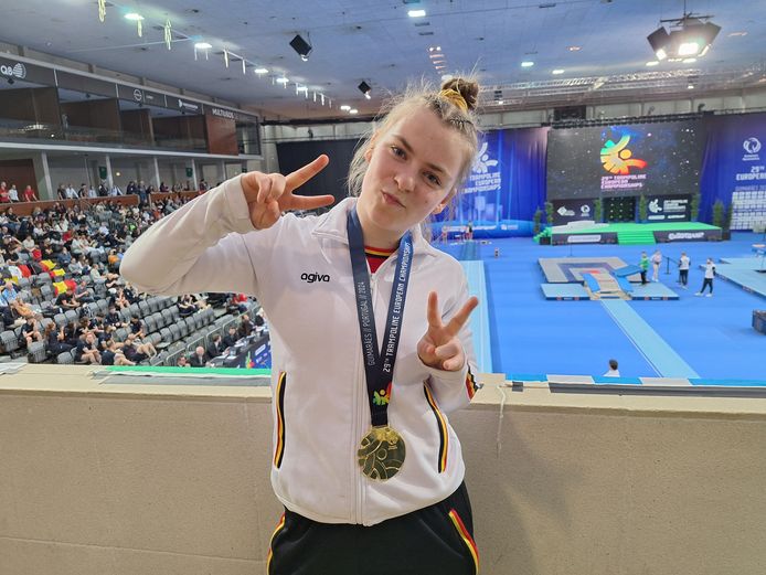 Lani (15) brengt Europees goud mee naar Maldegem | Maldegem | hln.be