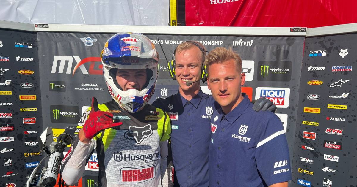 Uniek moment: drie jonge Belgen op MX2-podium in Indonesië | Meer Sport ...