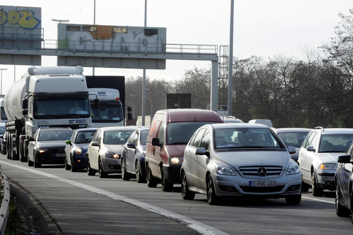 Embouteillages sur l’A201, ring de Bruxelles et E19 après la fuite d ...