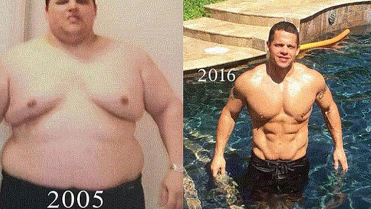 Niet te geloven: man verliest 90 kilo en ziet er nu uit als een ...