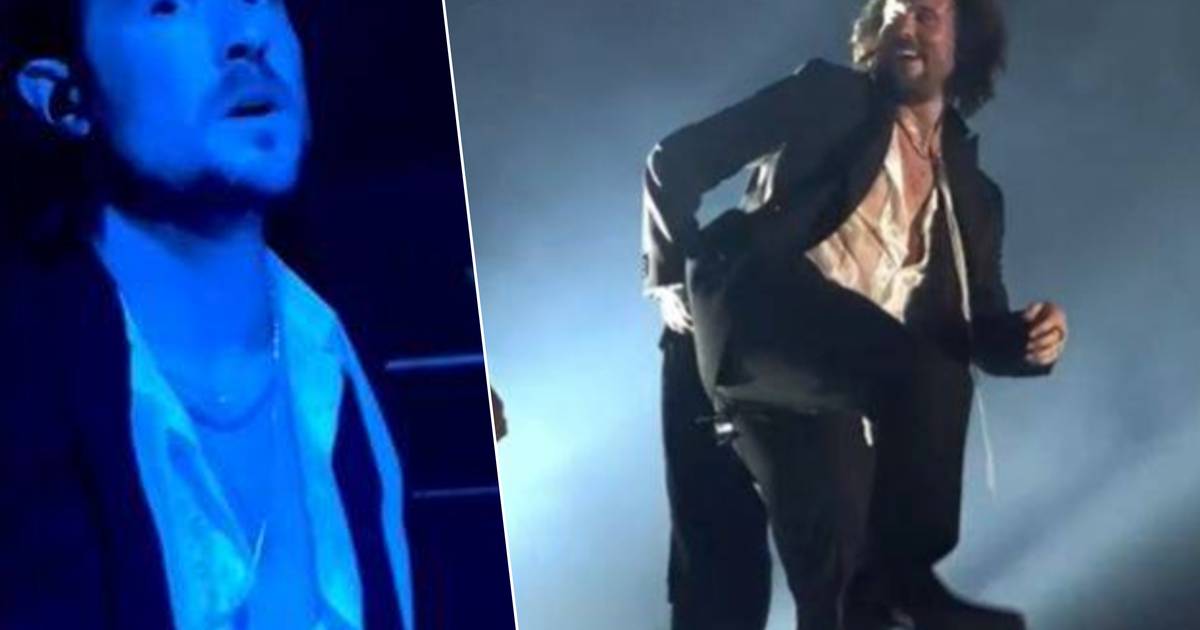 KIJK. Mathieu Terryn geeft zich létterlijk bloot na ongelukje op ...