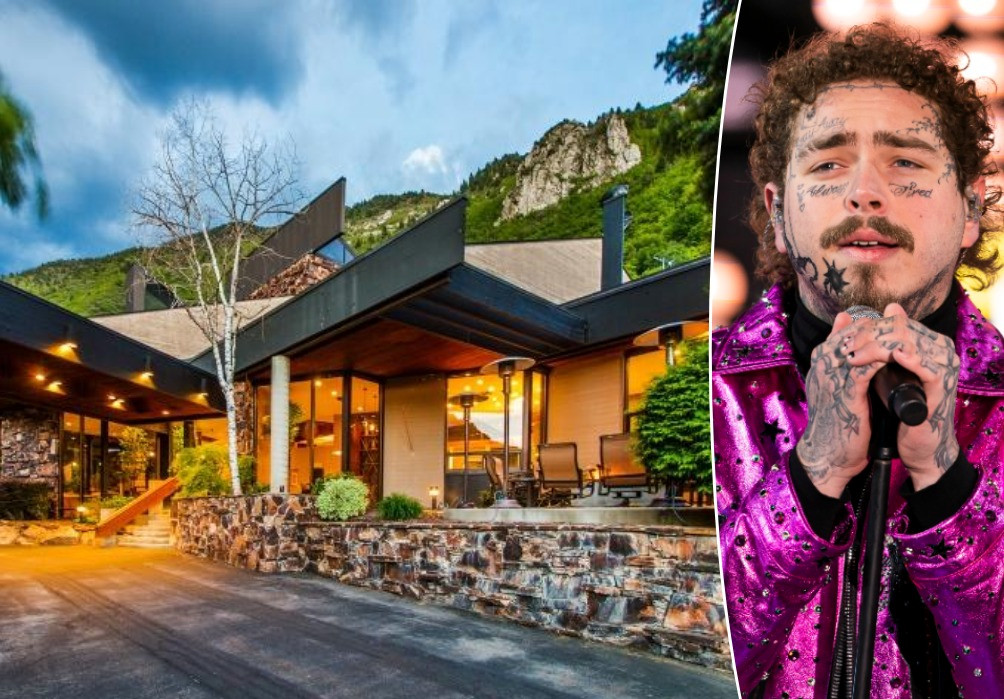 BINNENKIJKEN. In deze riante bunker wacht Post Malone het einde van de ...