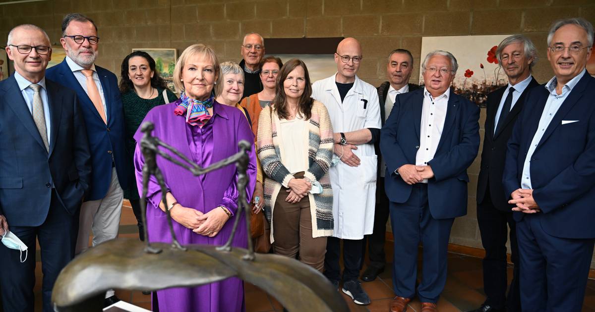 Vzw Leuvense Levertransplanten schenkt kunstwerk aan UZ Leuven | Leuven ...