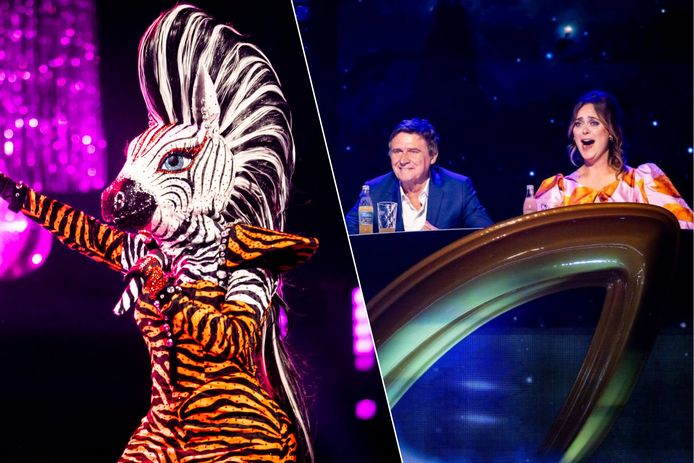 KIJK. Zebra heeft meteen streepje voor in ‘The Masked Singer’: “Die kan ...