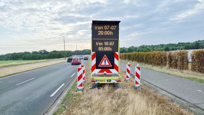 N199 hele weekend op twee plaatsen in Amersfoort en Bunschoten dicht ...