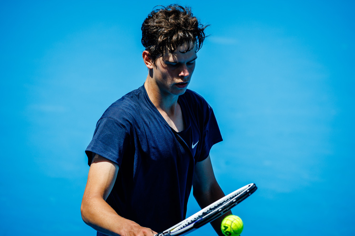 Demi-finale en simple, finale en double: le Belge Alexander Blockx ...