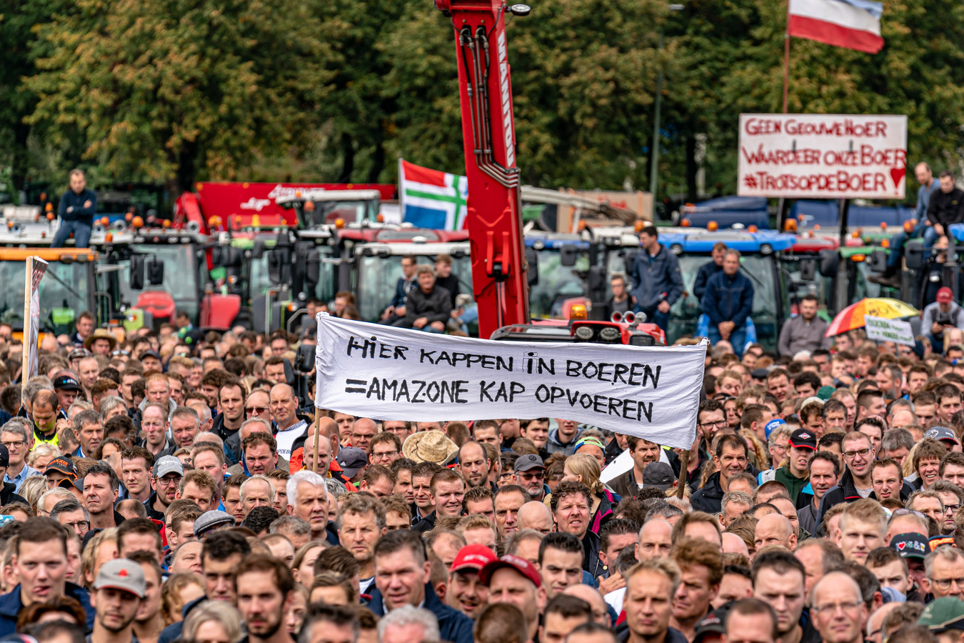 Foto's | Boerenprotest in Den Haag in beeld | Foto | bd.nl