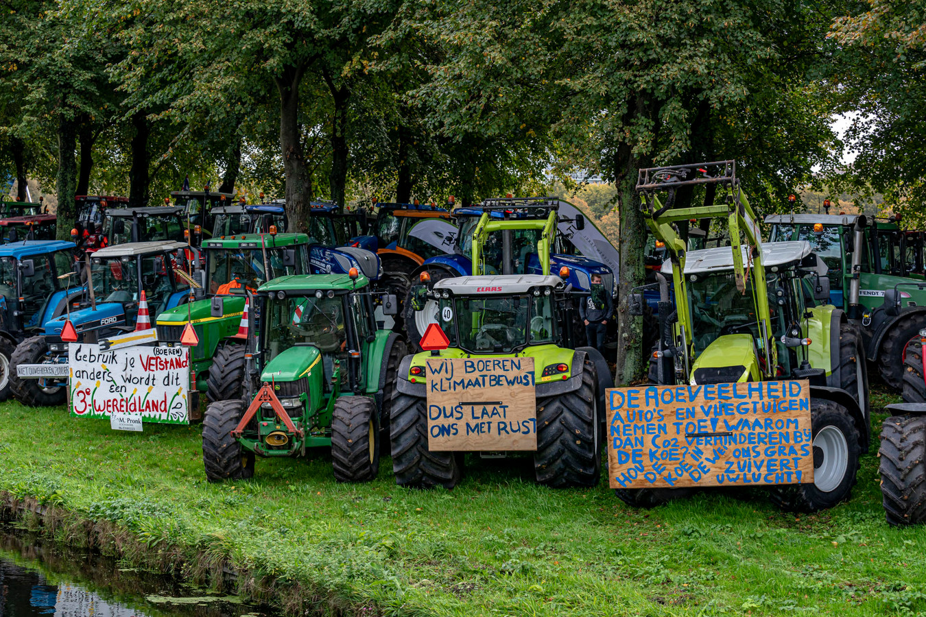Foto's | Boerenprotest in Den Haag in beeld | Foto | AD.nl