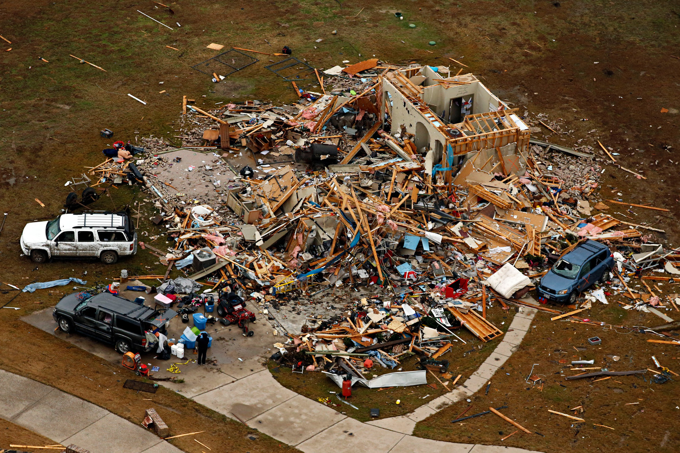 Au moins 44 morts à cause des intempéries aux USA | Foto | 7sur7.be