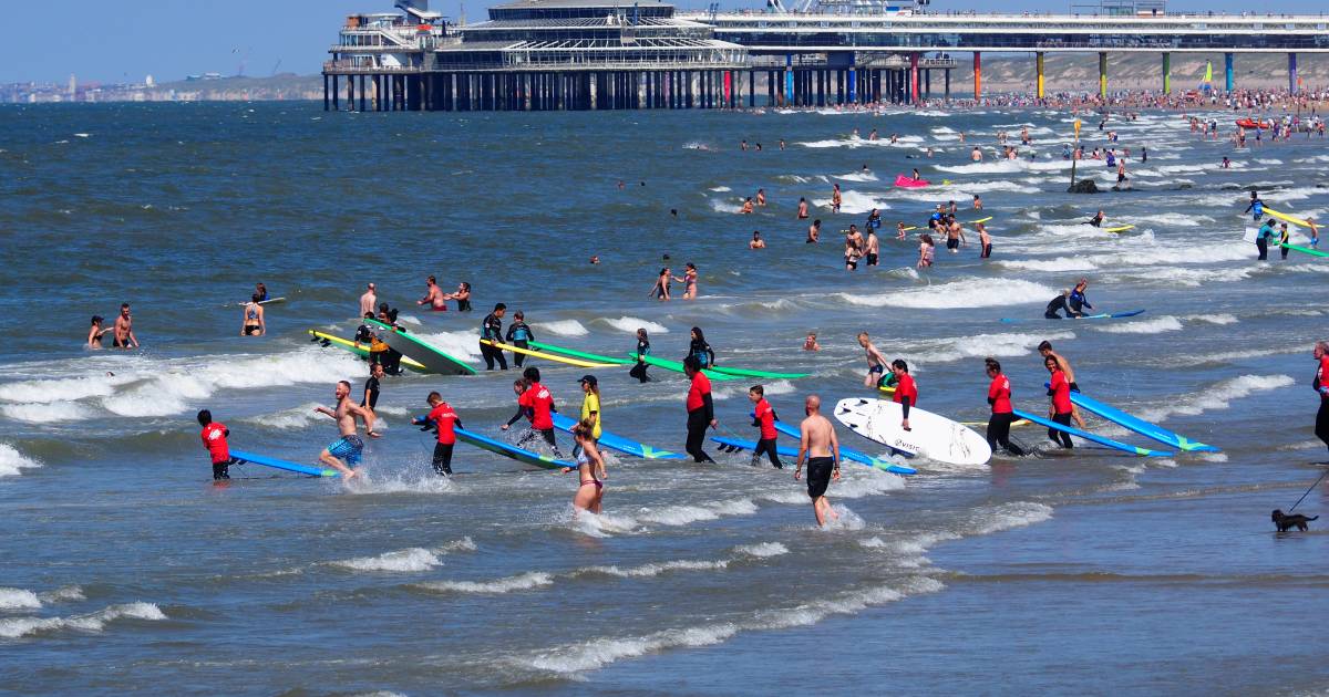 Scheveningen ontpopte zich tot surfwalhalla van Nederland: ‘Met vijf ...