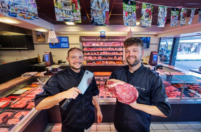 Steeds minder slagerijen in Nederland, maar Tim (30) en Tjalle (27 ...