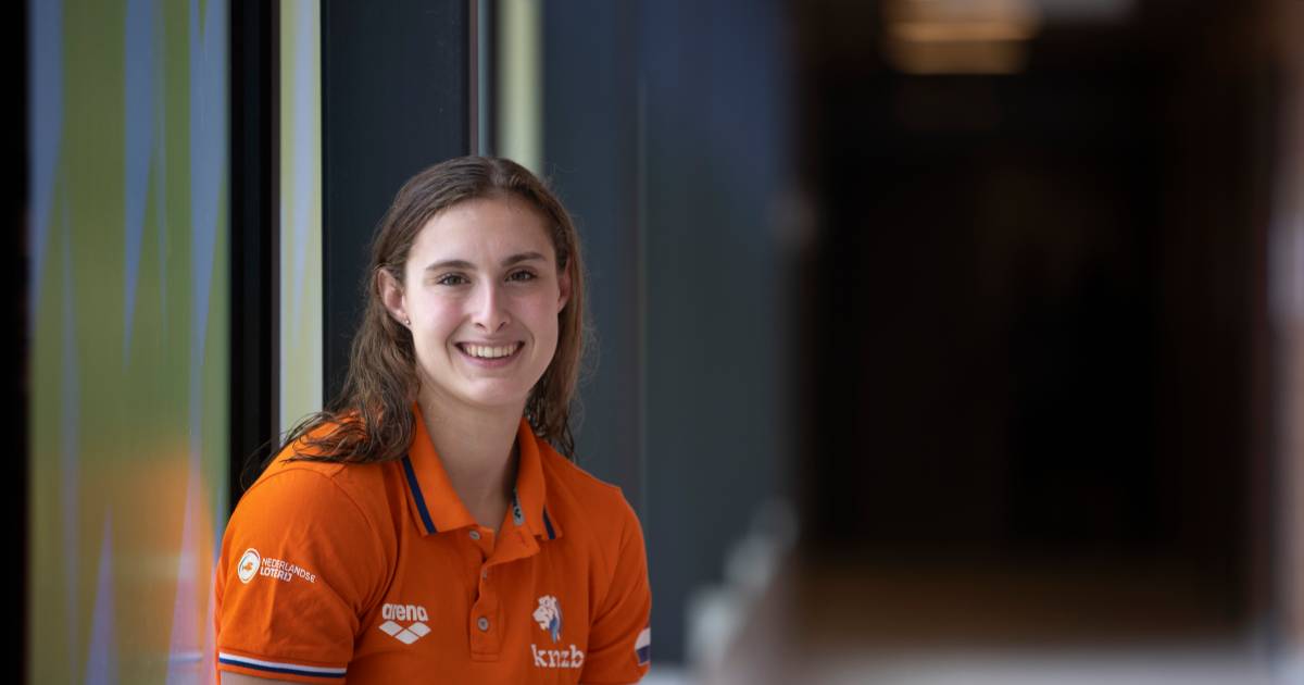 Sam van Nunen als estafettezwemster naar WK: ‘Ik ben de 100 vrij meer ...