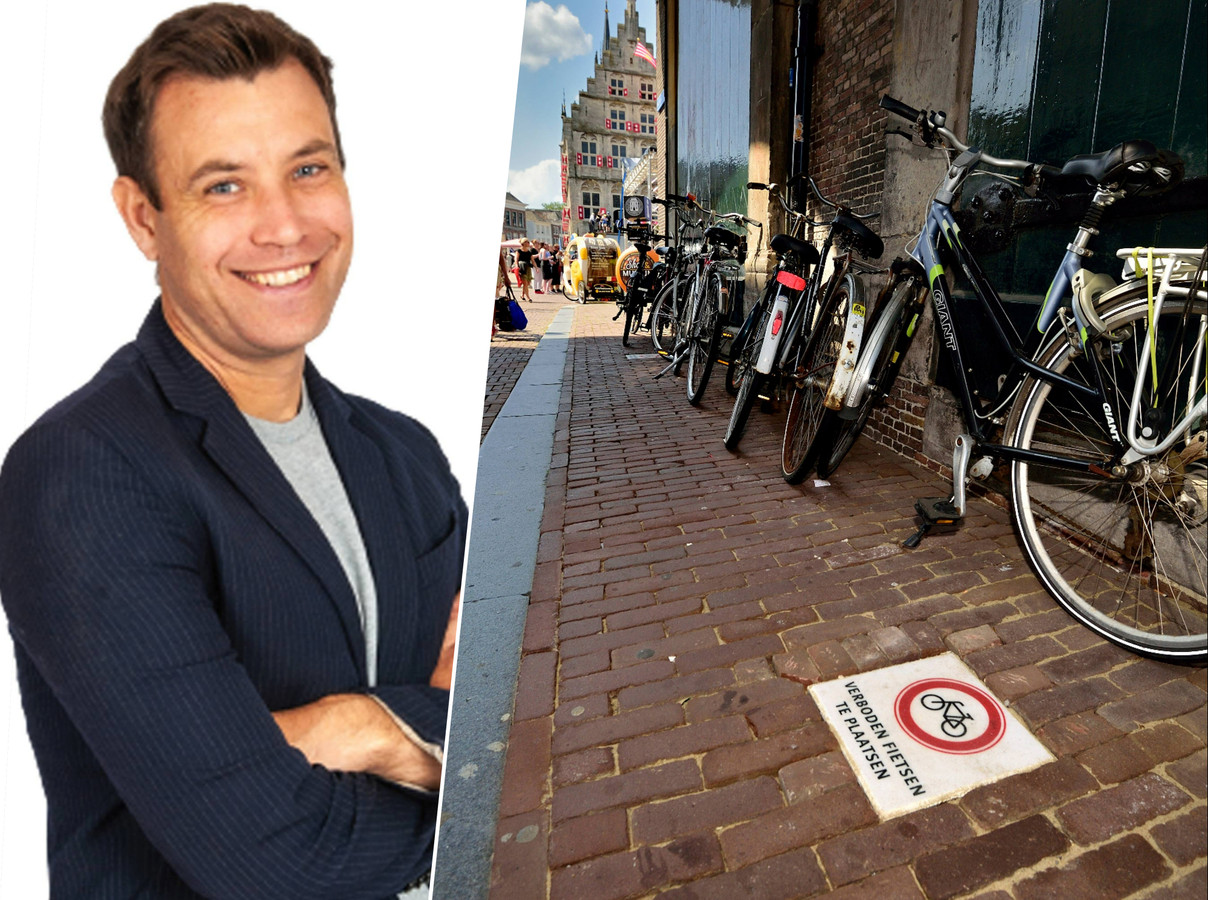 Rondslingerende fietsen maken een rommel van de binnenstad: zorg voor ...
