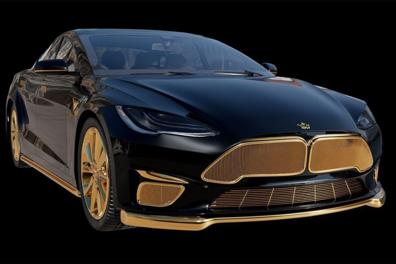 Russen maken gouden versie van Tesla | Foto | pzc.nl