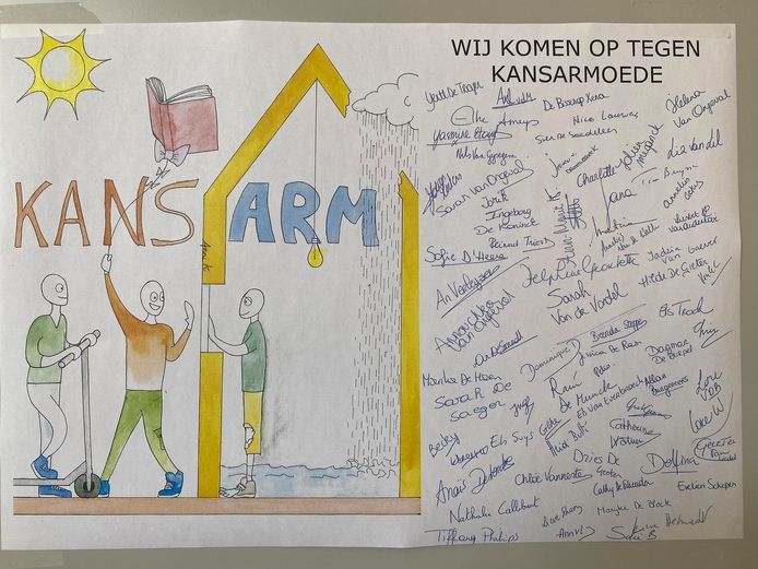 Hartencollege Secundair campus Onderwijslaan laat stem horen tegen ...