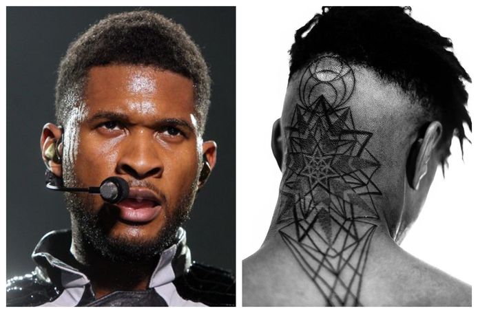 Usher pakt uit met een wel heel bijzondere tattoo | Showbizz | hln.be