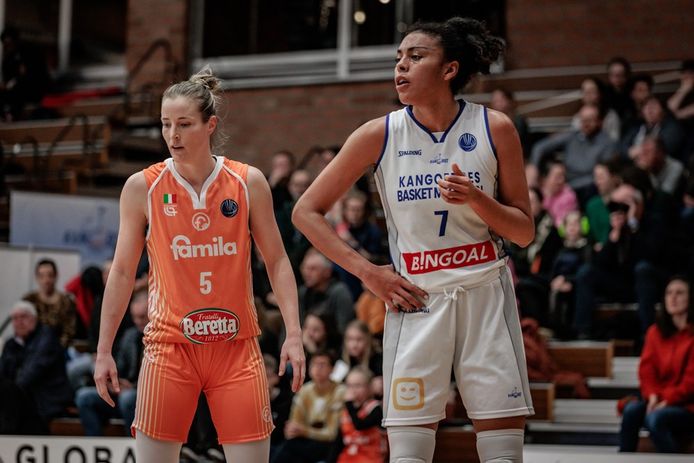 Strijdend Kangoeroes verliest nipt van Italiaanse Schio (73-74). Kim ...