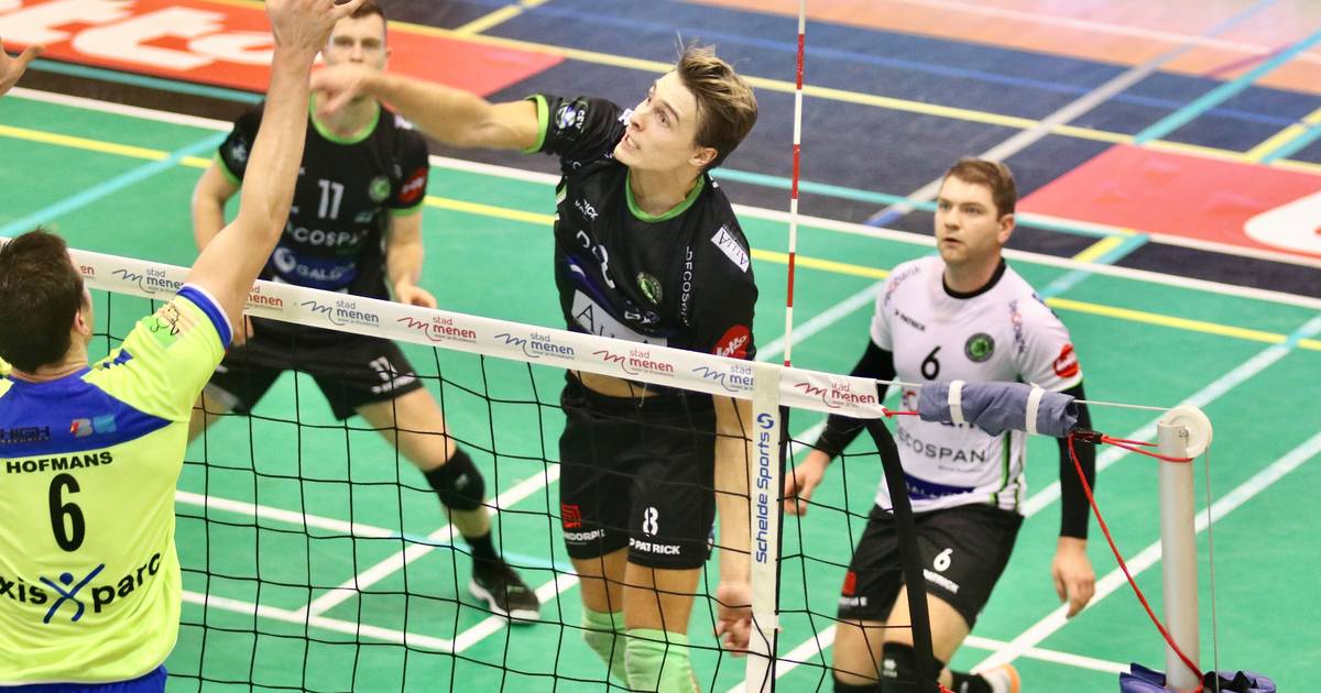 VOLLEYBAL: Menen - Guibertin 3-2 | Meer Sport | hln.be