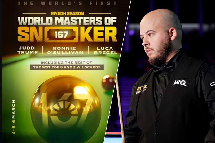 Wordt Luca Brecel de eerste die gouden bal van 20 punten in Riyad ...
