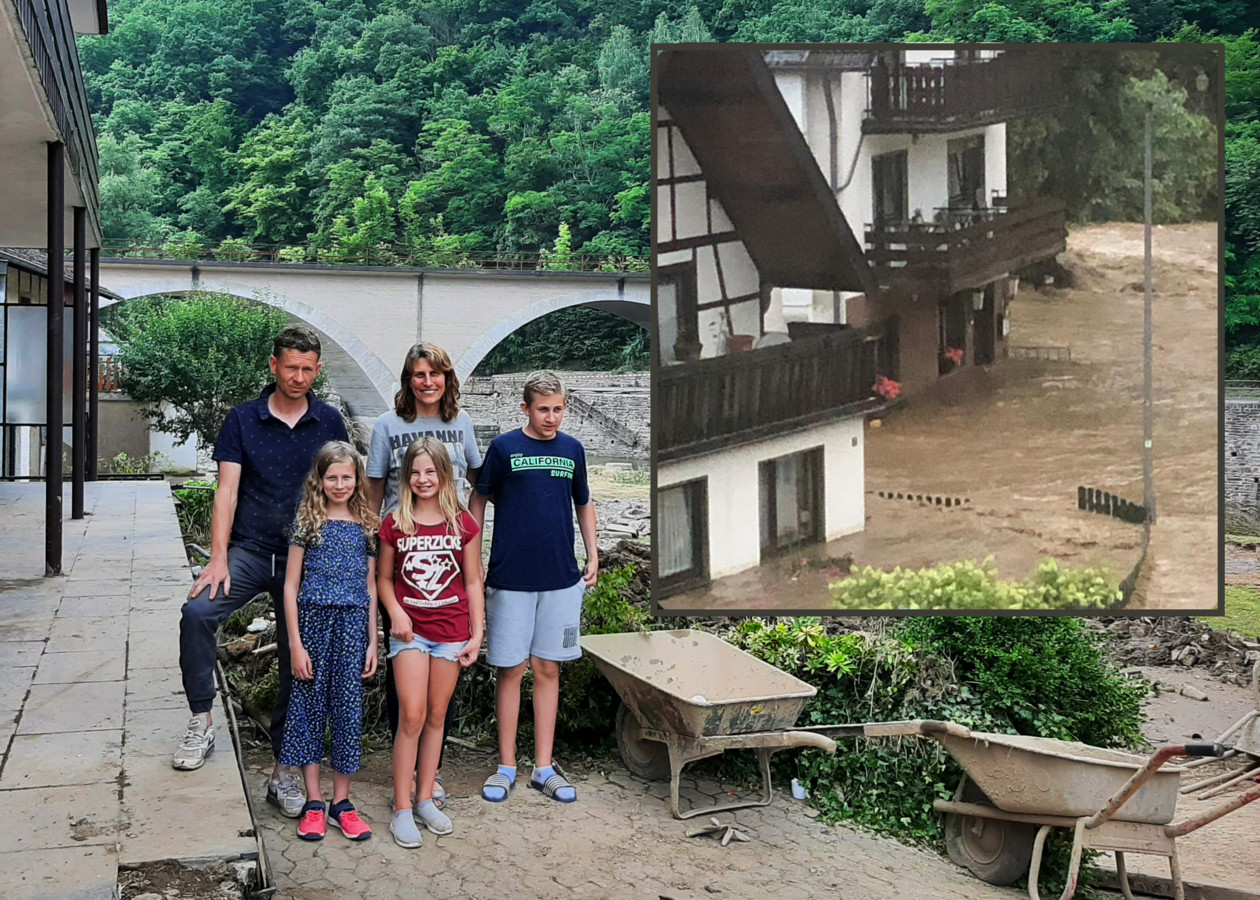 Kolkende rivier verwoest levenswerk van Nederlands B&B-stel in de ...