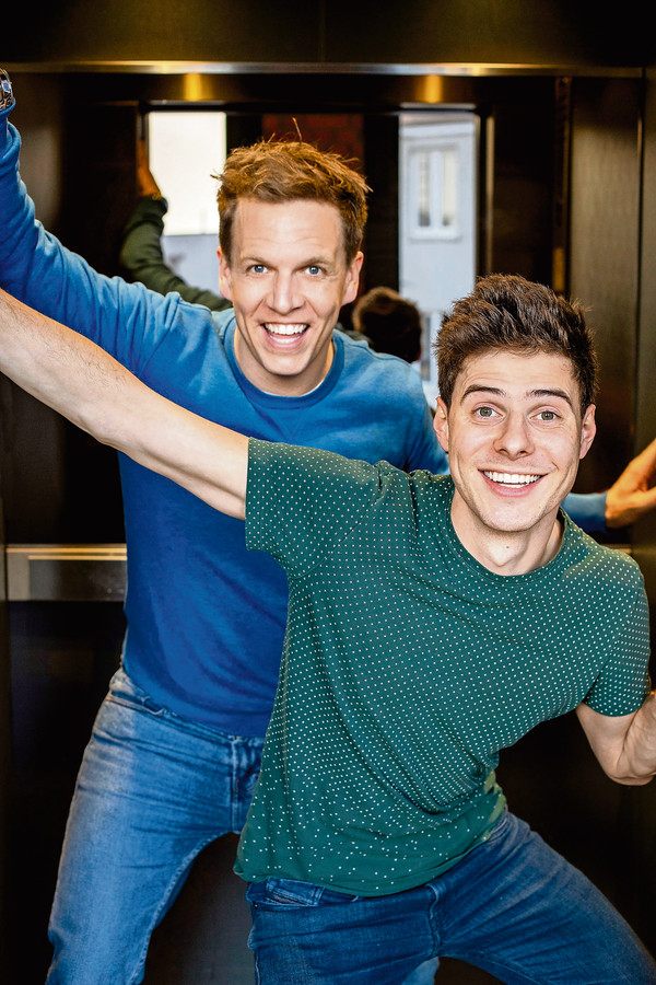 James Cooke (36) en Dorian Liveyns (28) over het geheim van hun relatie ...