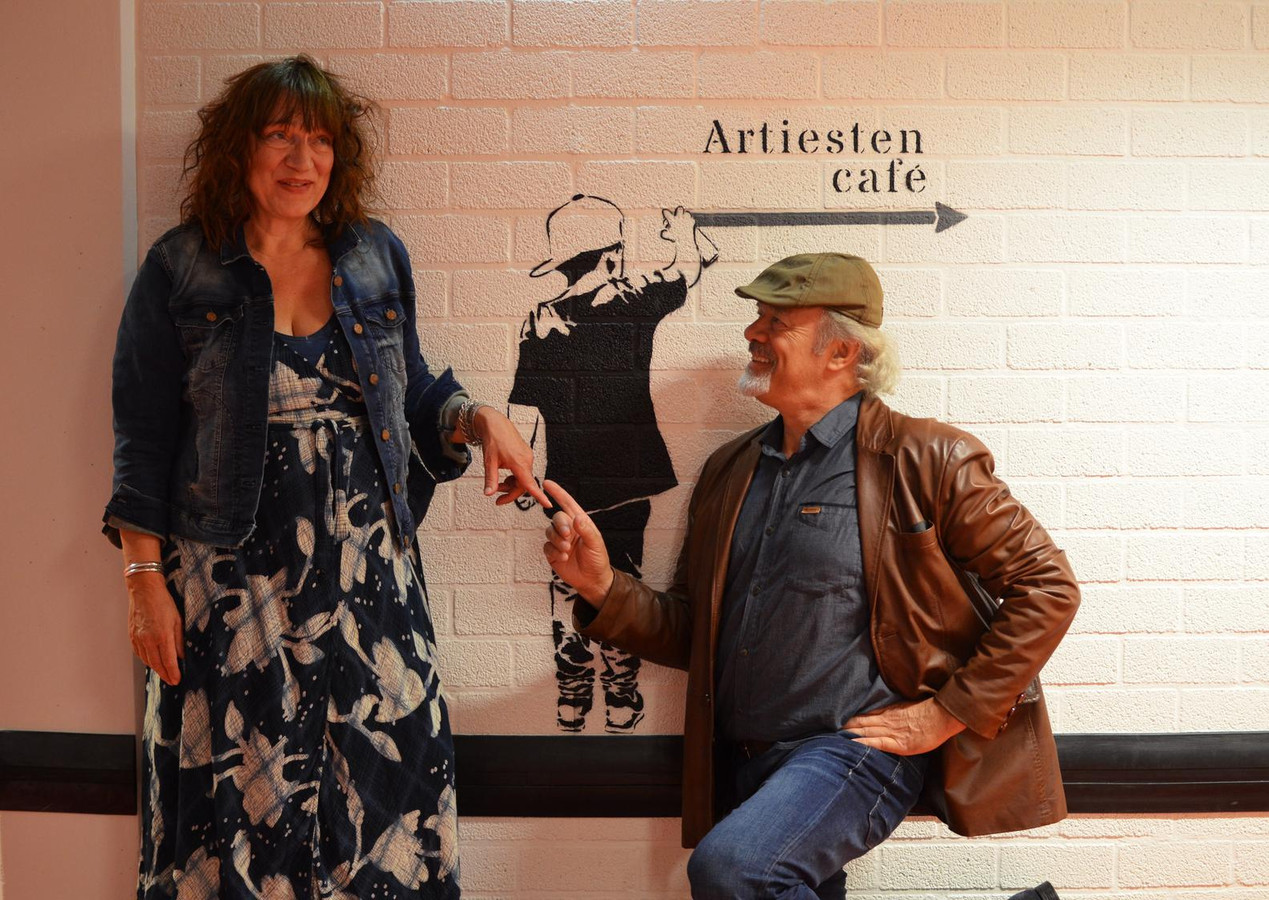 Artiestenkamer Castellum met streetart opgefleurd | Foto | AD.nl