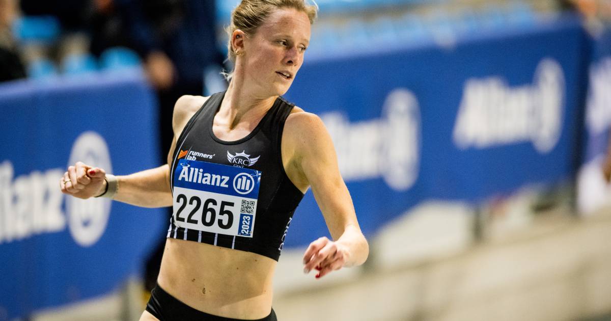 Imke Vervaet knalt naar nieuw Belgisch record 200m indoor | Atletiek ...